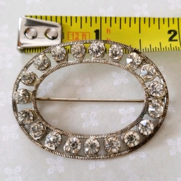 Vintage | Jewelry | Vintage Antique 92s Art Deco Art Nouveau Rhinestone ...